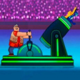 Slush Invaders Game play at Y9gamer.com